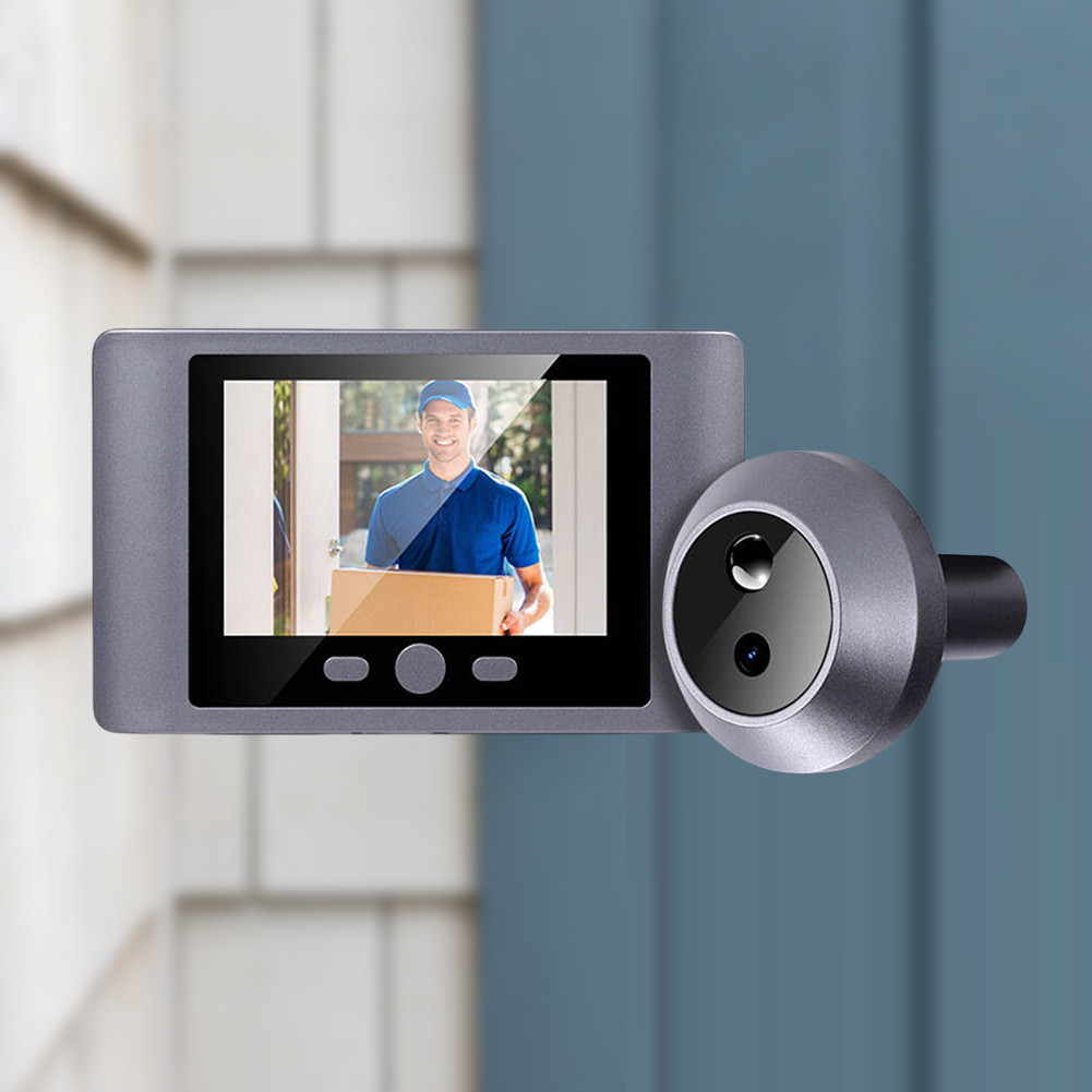 keepdreaming Mini Peephole Smart Wireless Door Viewer Camera PIR Motion ...