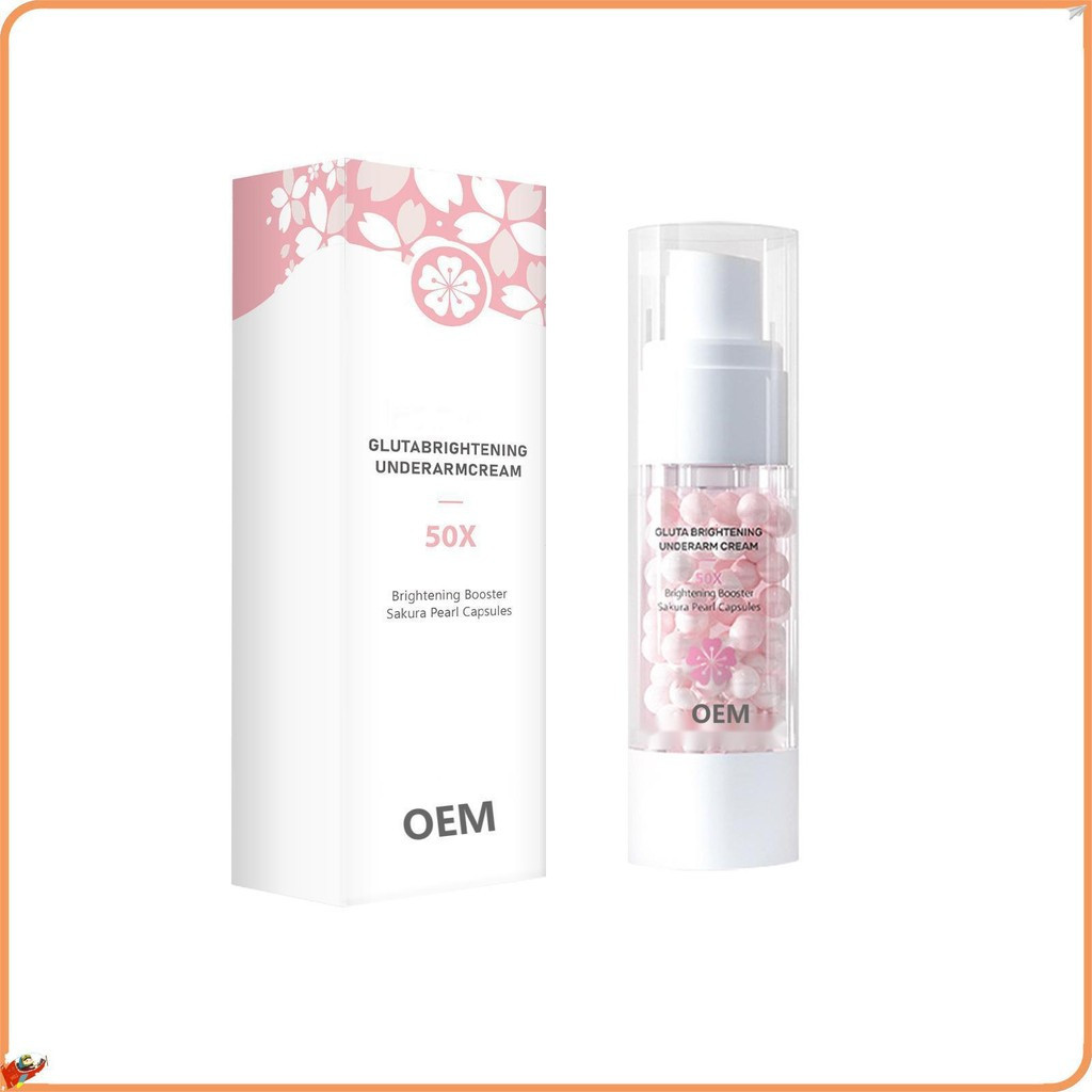 Pati Pelembap Kulit Sakura Brightening Pearl Capsule Krim Ketiak ...