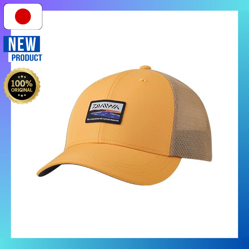 DAIWA Fishing Cap DC-4123 Men's Yellow | Shopee Malaysia