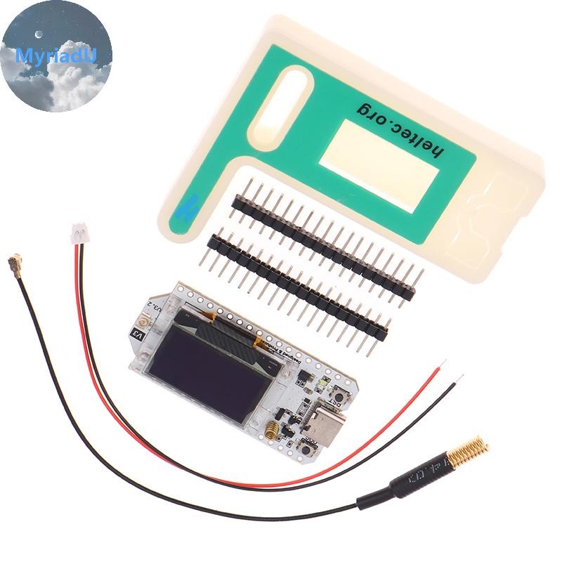 MyriadU Meshtastic Wifi Heltec LoRa 32 V3 With Case 868MHZ ESP32 Oled SX1262 0.96 Inch Blue OLED ...