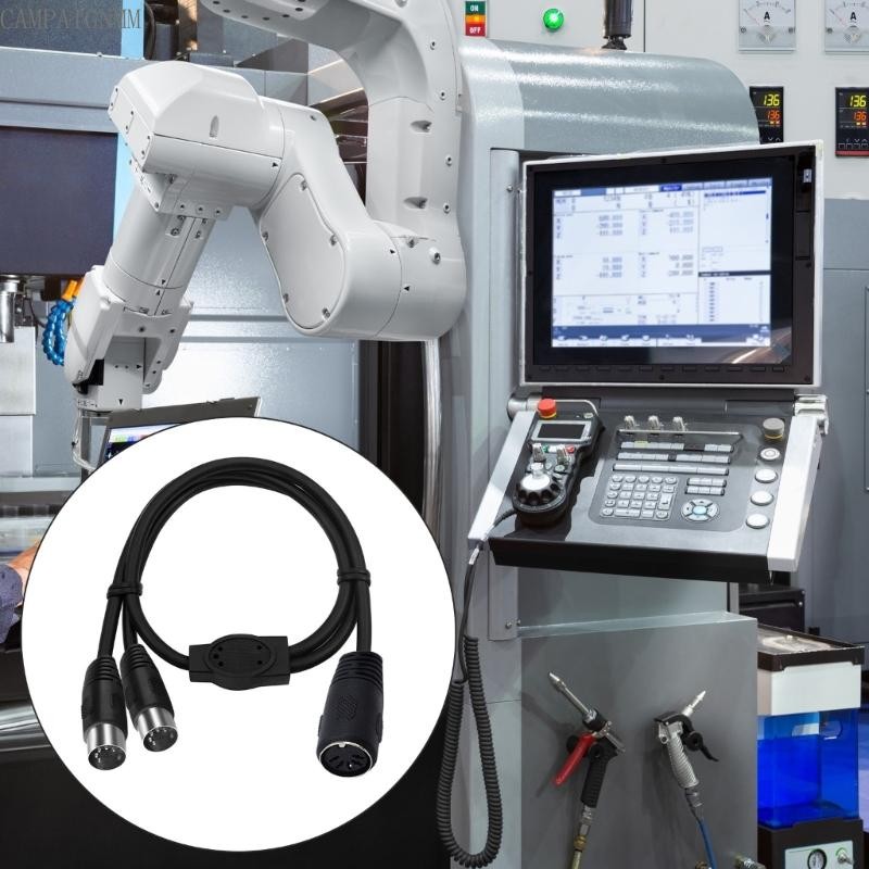 camp DIN 5 Pin Splitter Cable Male to Double Female DIN 5 Pin Adapter ...