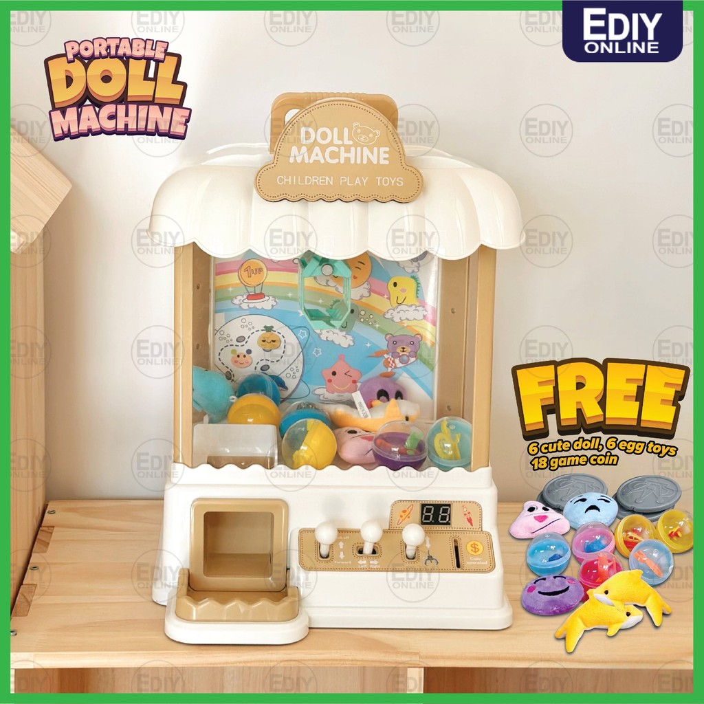 Korean Style Claw Machine Doll Grabber Catcher Grab Toy Twister Egg for ...