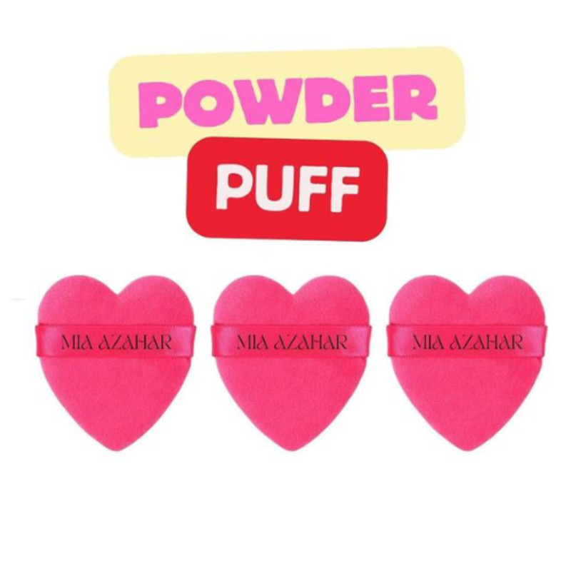 MUNGIL Span Powder Puff Mia Azahar (Pink) Span Muka Original HQ ...