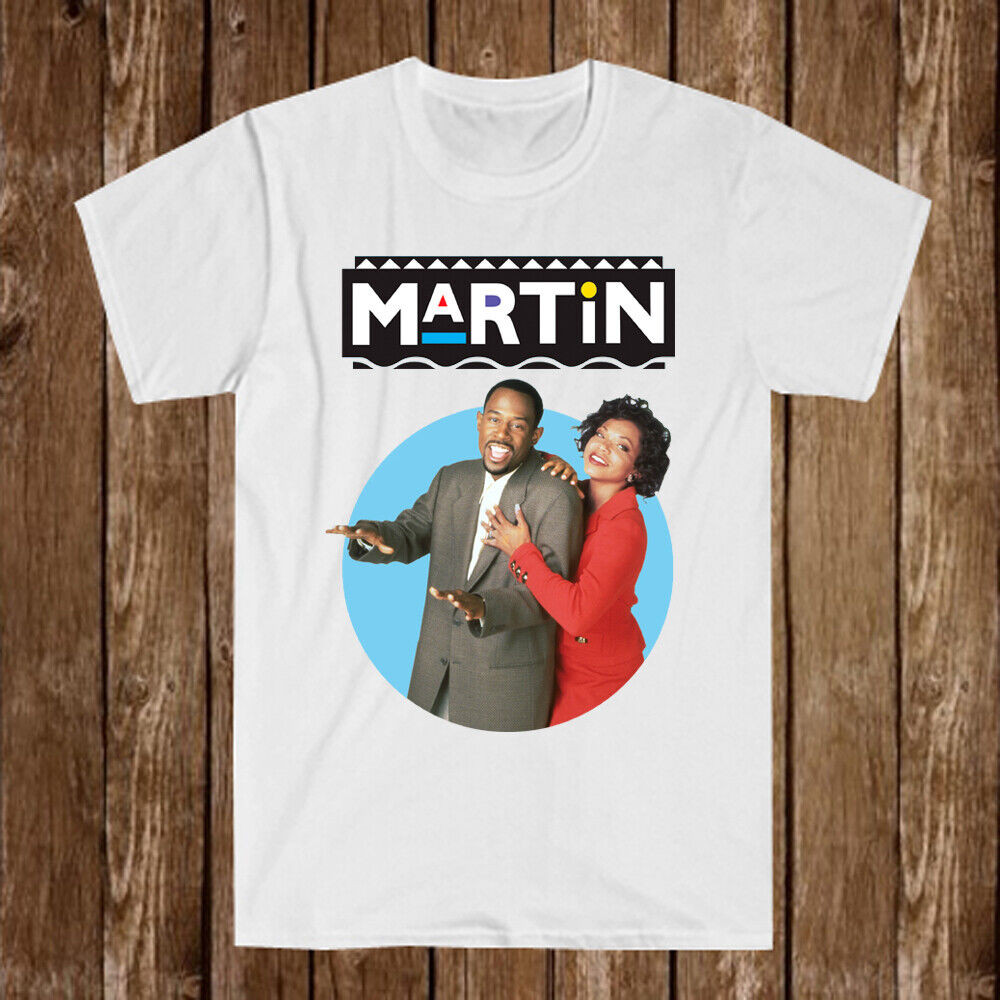 Martin Tv Show Men'S White T-Shirt | Shopee Malaysia
