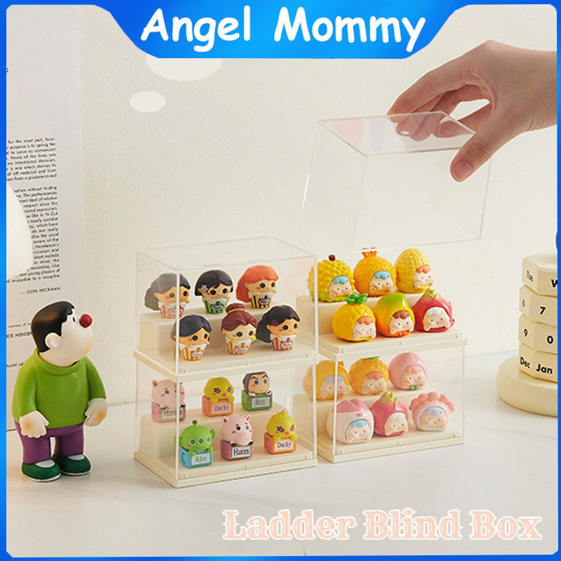 Blind Box Display Box Stackable Doll Storage Box Transparent Hand Made ...