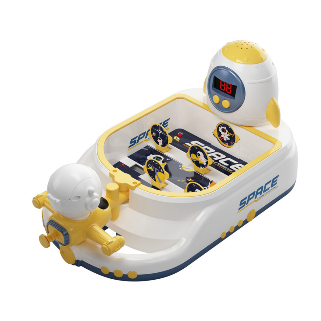 {biling} Portable Pinball Machine Kids Pinball Machine Space Station ...