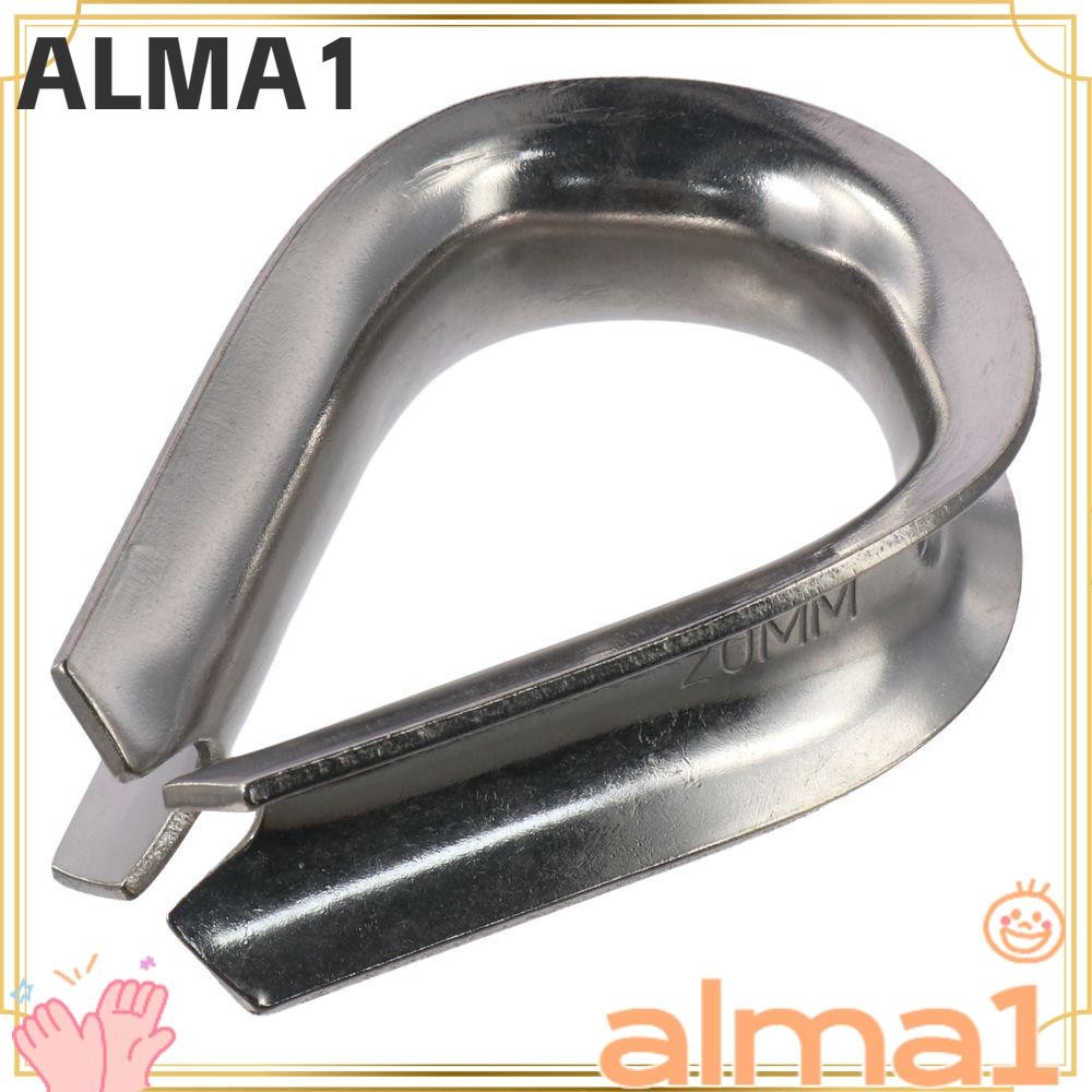 ALA Rope Thimble Rigging, 304 Stainless Steel U-Shaped Wire Rope ...