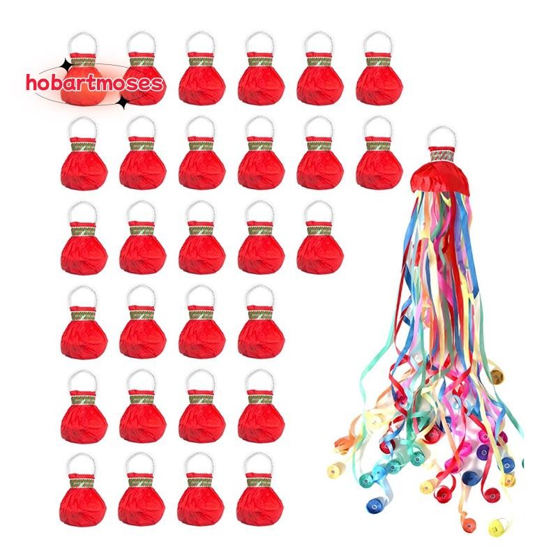 30Pack Streamers Popper Hand Throw Streamers No Mess Confetti Magic ...