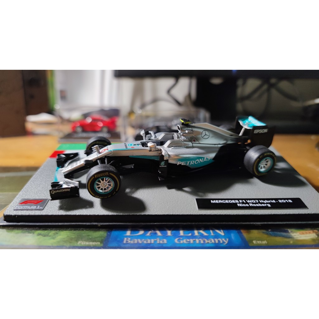 [Ready Stock] IXO 1: 43 Mercedes F1 Roseberg W07#奔驰 Mercedes-benz W07 ...