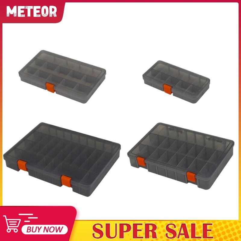 [meteorMY] Multiple Grids Storage Box Organizer Case Versatile with Lid ...