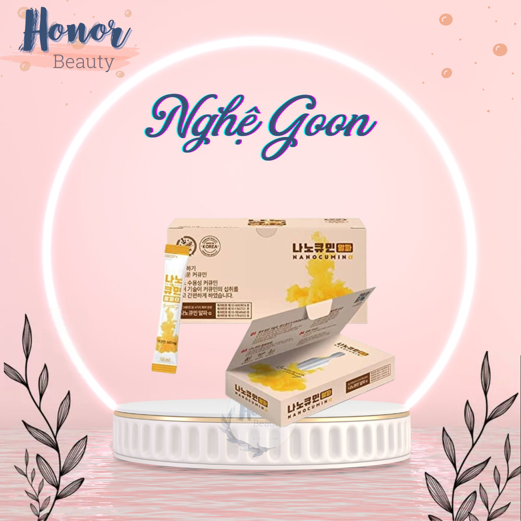 Korea's No. 1 Nanocumin Goon turmeric essence, box of 30 packs | Shopee ...