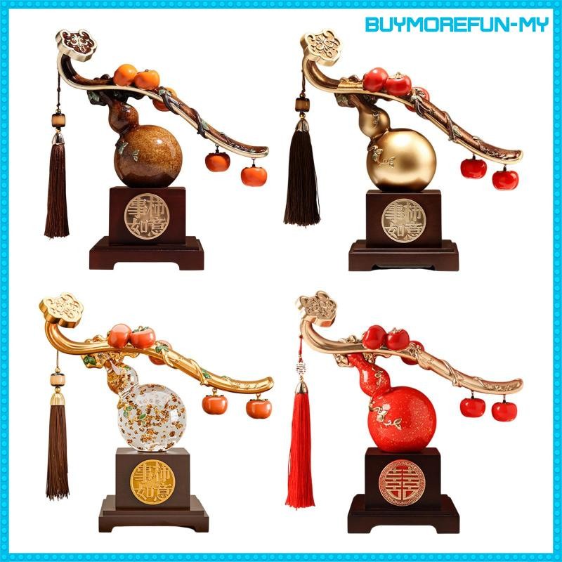 [BuymorefunMY] Lucky Persimmon Resin Statue Blessing Sculpture Good ...