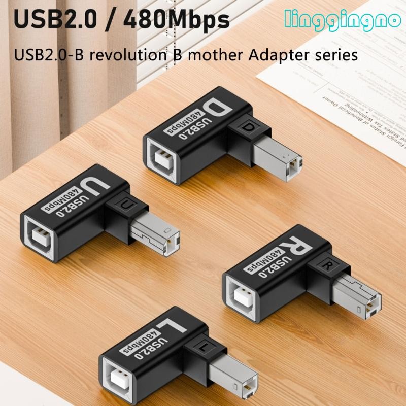 RR Flexible USB 2 0 Type B Male To Female Adapter For Hard Disk Printer ...