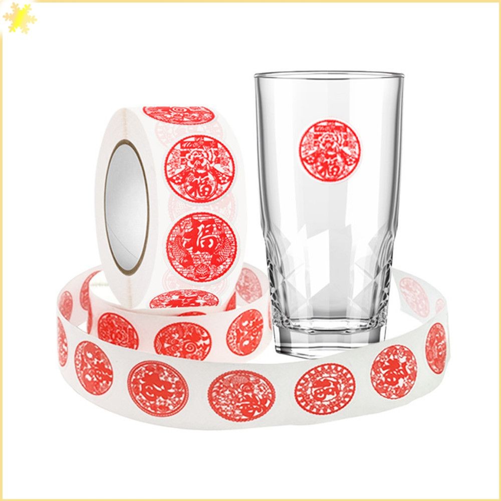 New Year's Spring Festival Red Envelope Couplets Waterproof Stickers ...