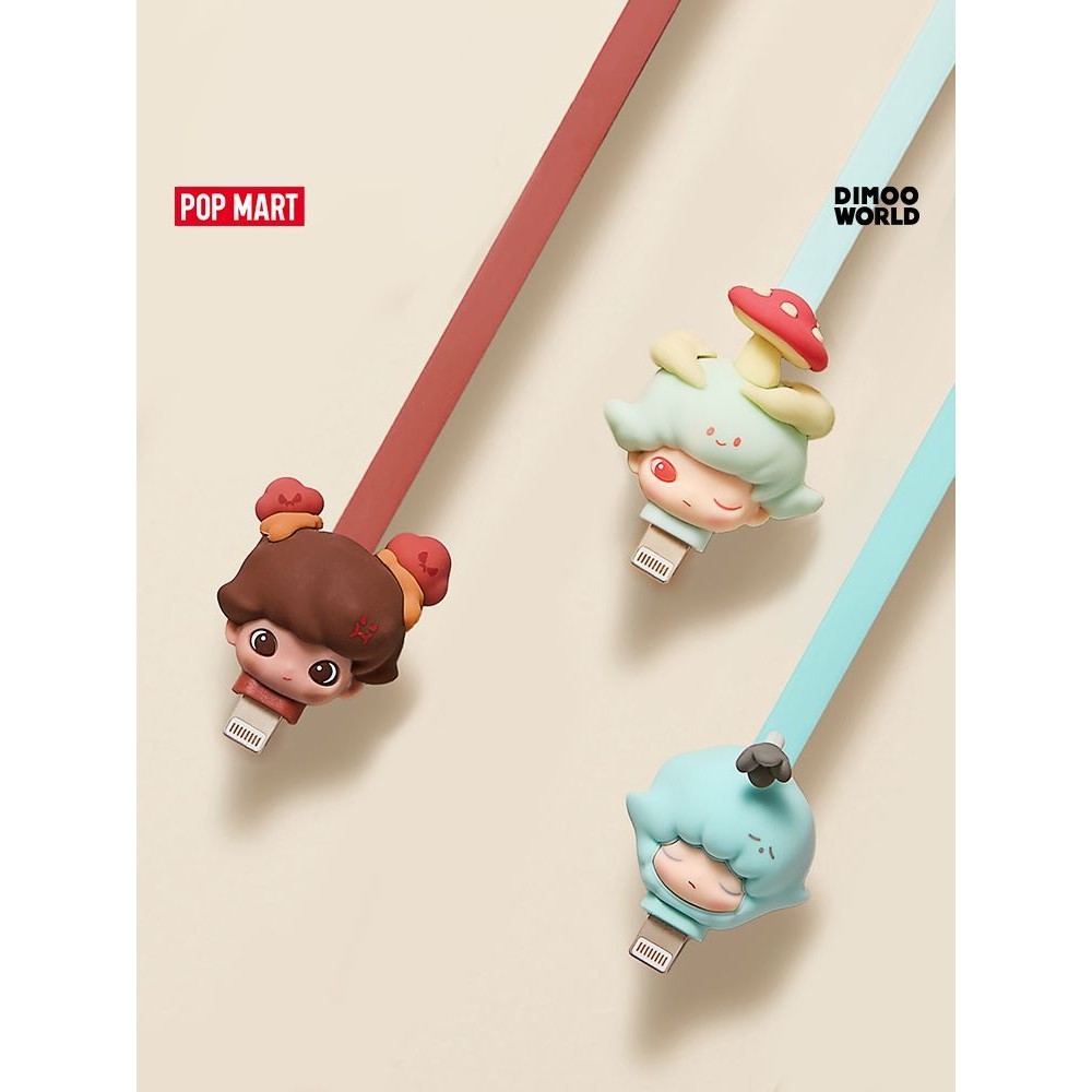 POP MART DIMOO [Genuine] By Your Side Series Blind Box Data Cable ...