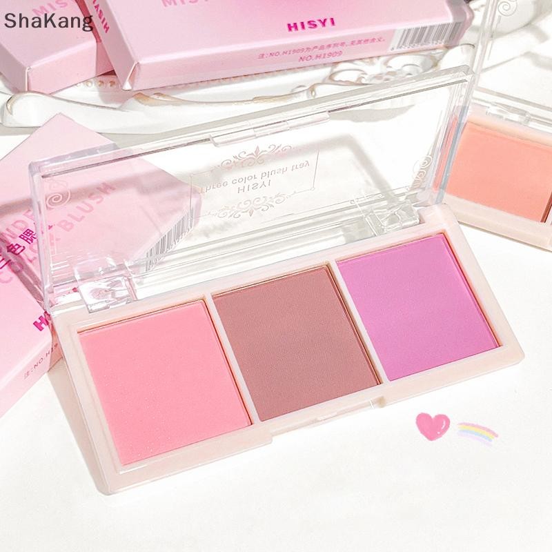 SKMY 3 Colors Blush Palette Blush Face Makeup Palette Mashed Potato ...
