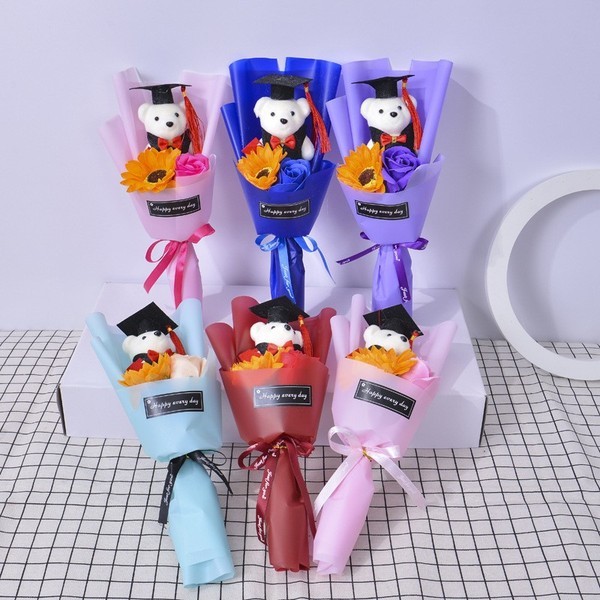 graduation bouquet bouquet flower graduation 毕业花束 Ph.D., Ijazah Sarjana ...