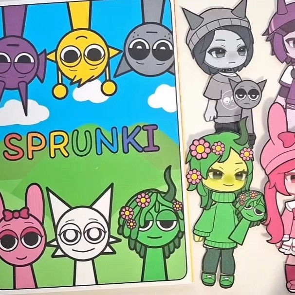 Sprunki Incredibox Sprunki DIY Changing Toys Decompression Toys ...