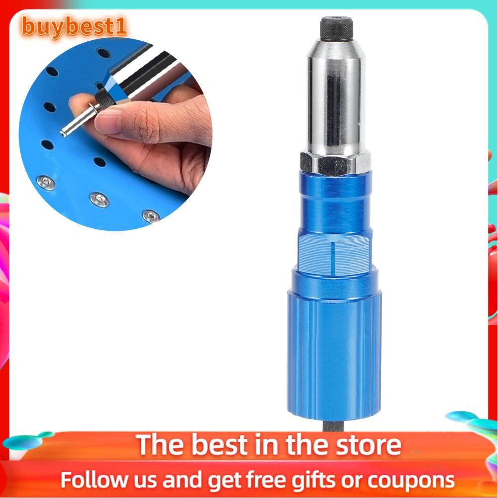 Buybest1 Rivet Drill Attachment Electric Riveter Conversion Connector ...