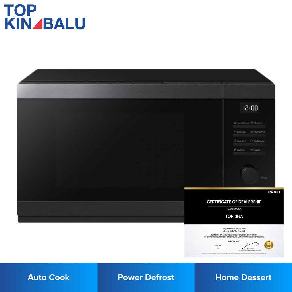 SAMSUNG 32L MS32DG4504AGSM GRILL FRY MICROWAVE OVEN WITH BREAD DEFROST ...