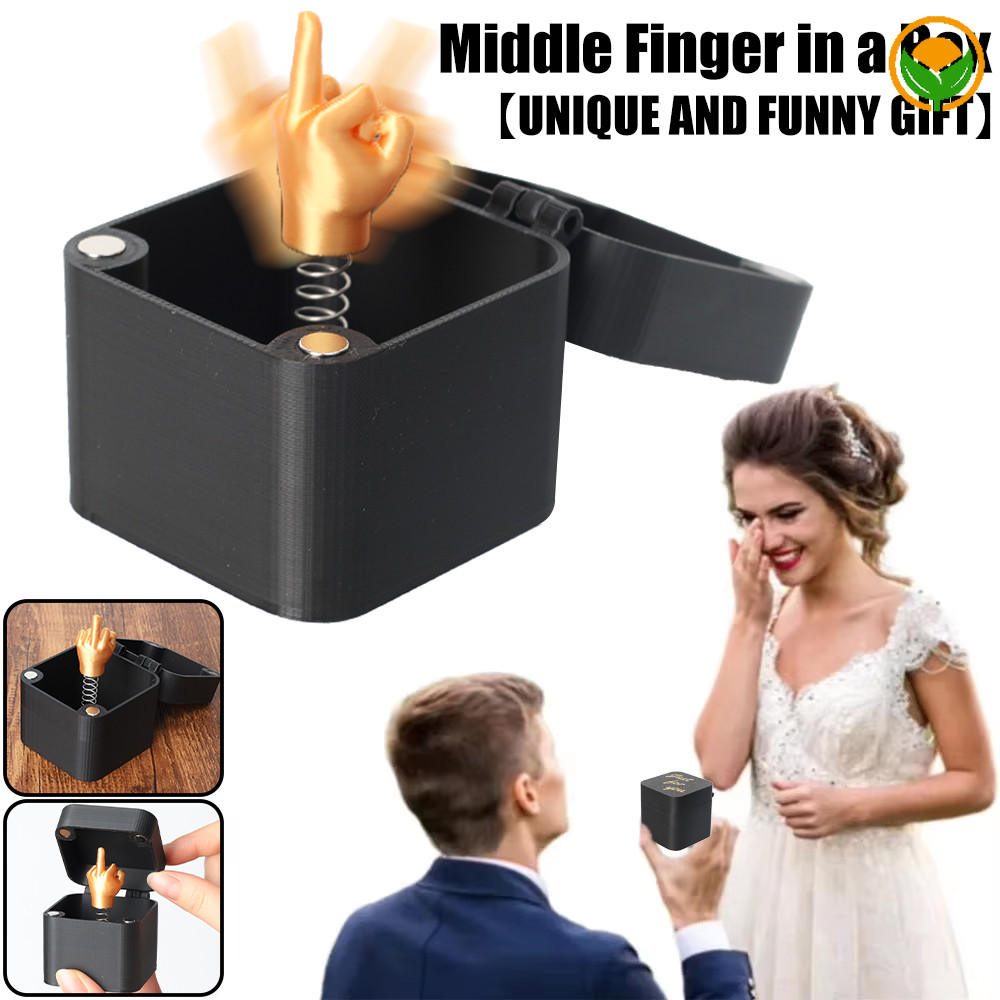 Middle Finger Surprise Gift Box Annoying Gift Box with Middle Finger ...