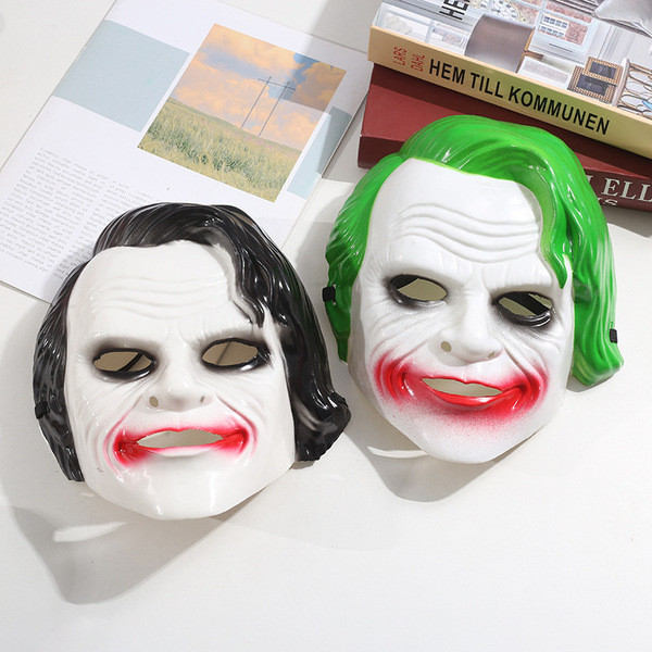 halloween mask kids mask deadpool mask Topeng Badut Kesatria Gelap ...