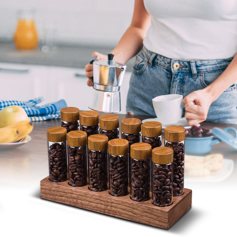 14 piece set of coffee bean packaging test tube sealed bottle empty ...