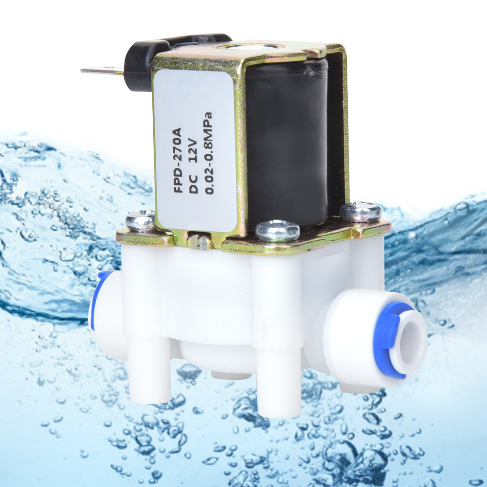 Sinhopsa /4in Electric DC12V 300mA Solenoid Valve Inlet 1-Way Guide Plastic 0.02-0.8Mpa | Shopee ...
