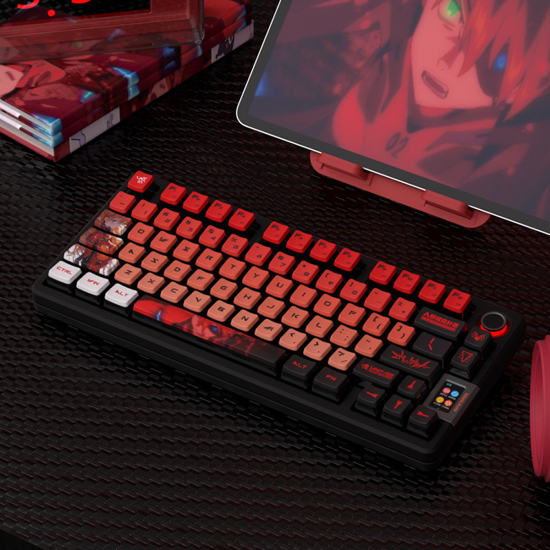 No. 2 Unit Unit Unique Pudding Keycap OEM Cross Cute EVA Translucent ...