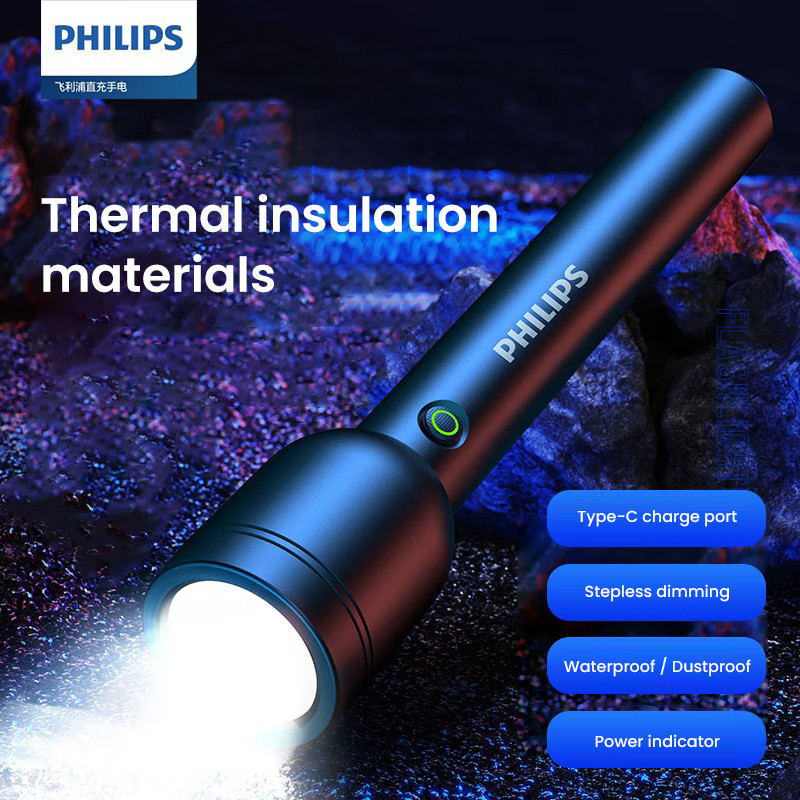 Philips Flashilight Upgraded Flashlight Long Life Outdoor Super Bright ...