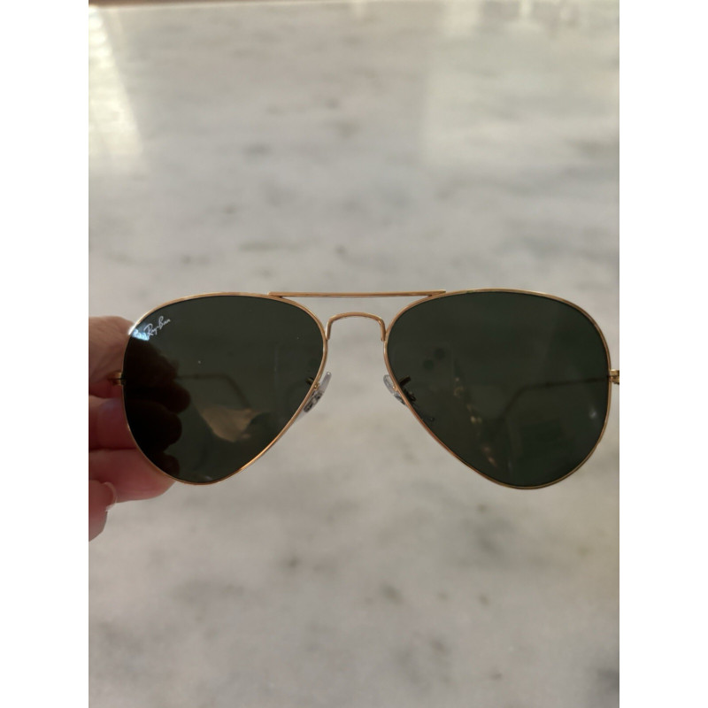Ray-Ban RB3025 Aviator Men's Sunglasses - Gold The Iconic Ray Ban Sun ...