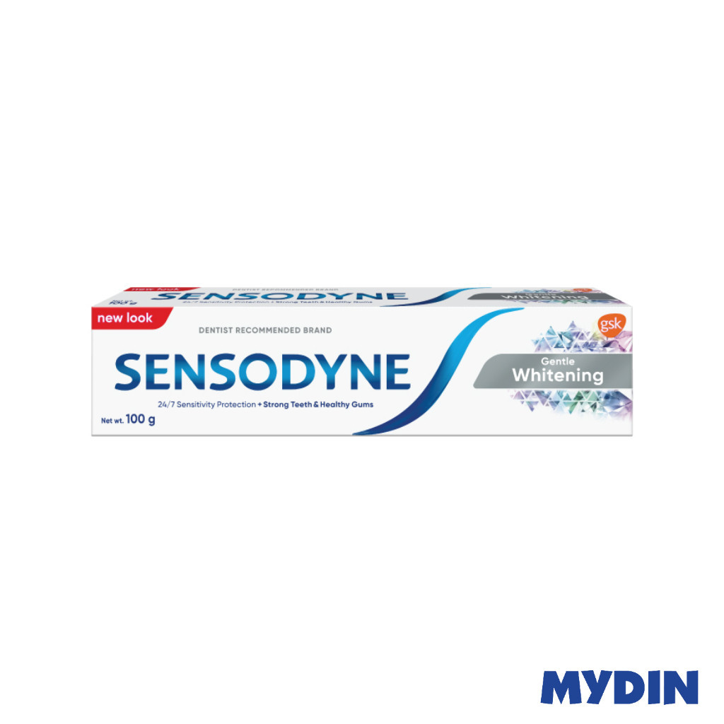 Sensodyne Fluoride Toothpaste Gentle Whitening (100g) | Shopee Malaysia