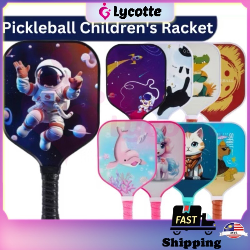 Pickleball Pickle Ball Children Racket Fiberglass Paddle For Student ...