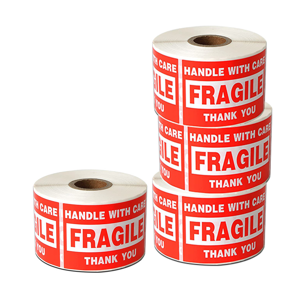 English Fragile Stickers The Goods Please Handle With Care Warning ...
