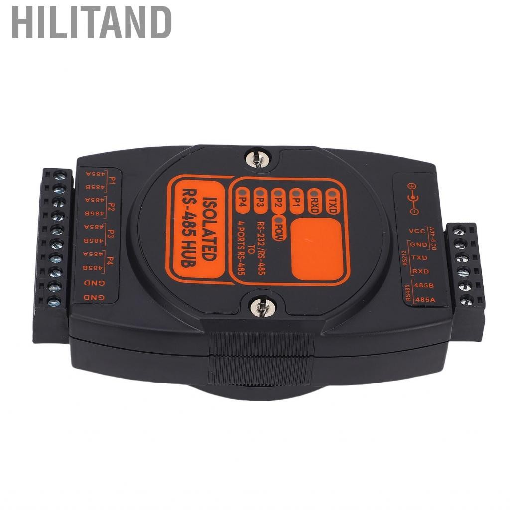 Hilitand Industrial Isolated Hub RS485 Optical Isolation Conversion 4 ...