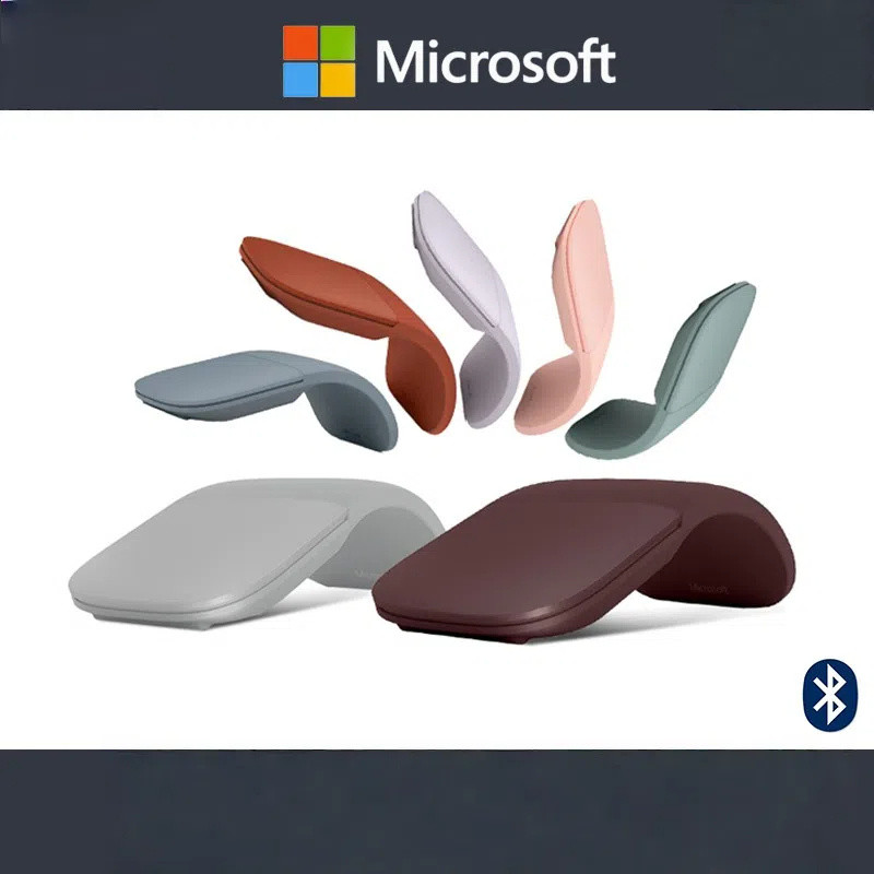 Microsoft Surface Arc Touch wireless Bluetooth mouse, ultra-thin ...
