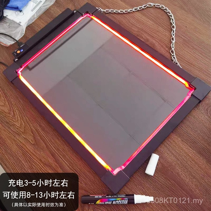 Led Luminous Character Signboard Stall Doorway Billboard Light Board ...