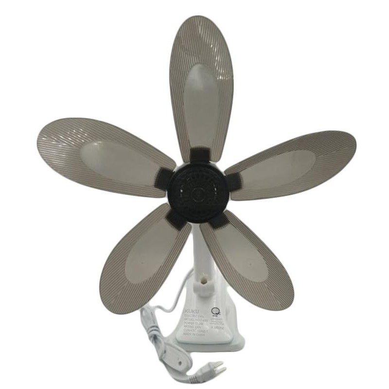 11W BIG Fan 5 Plastic Elesi Portable Desk Fan Clip Electric Fan ...