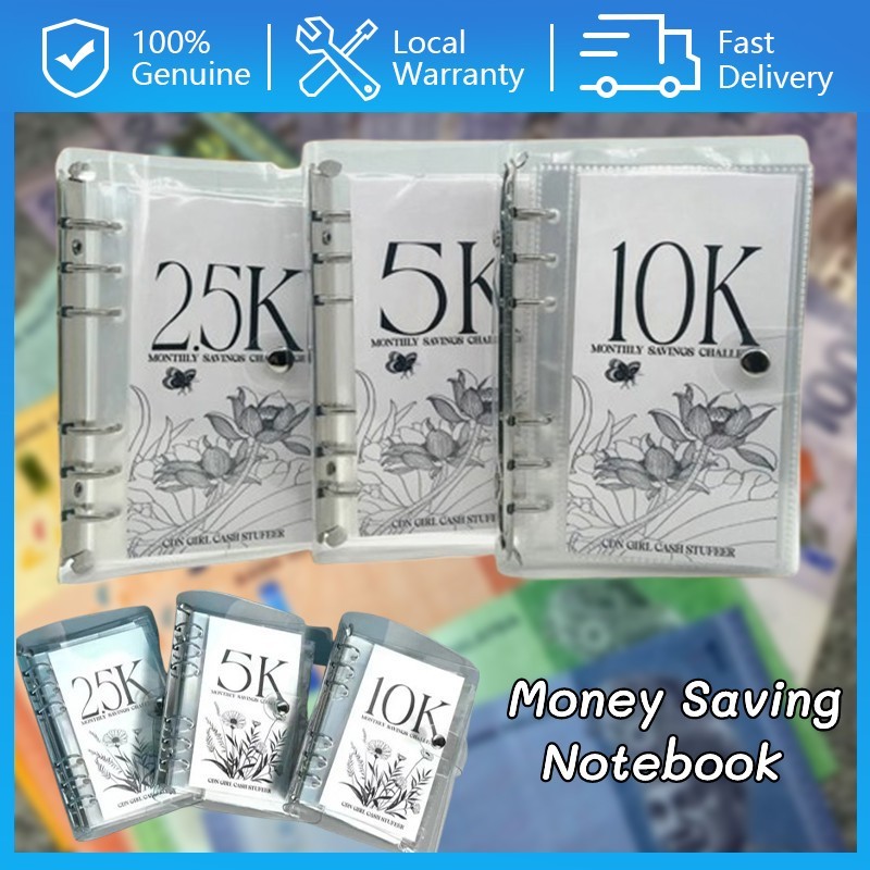 Bubu Simpanan Duit Bulanan Money Saving Challenge Binder Book Sinpan ...