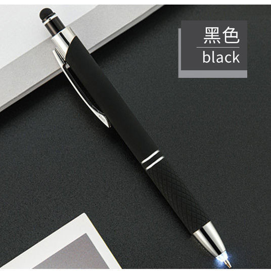 Black Technology with Light Luminous Ballpoint Pen Student Customized ...