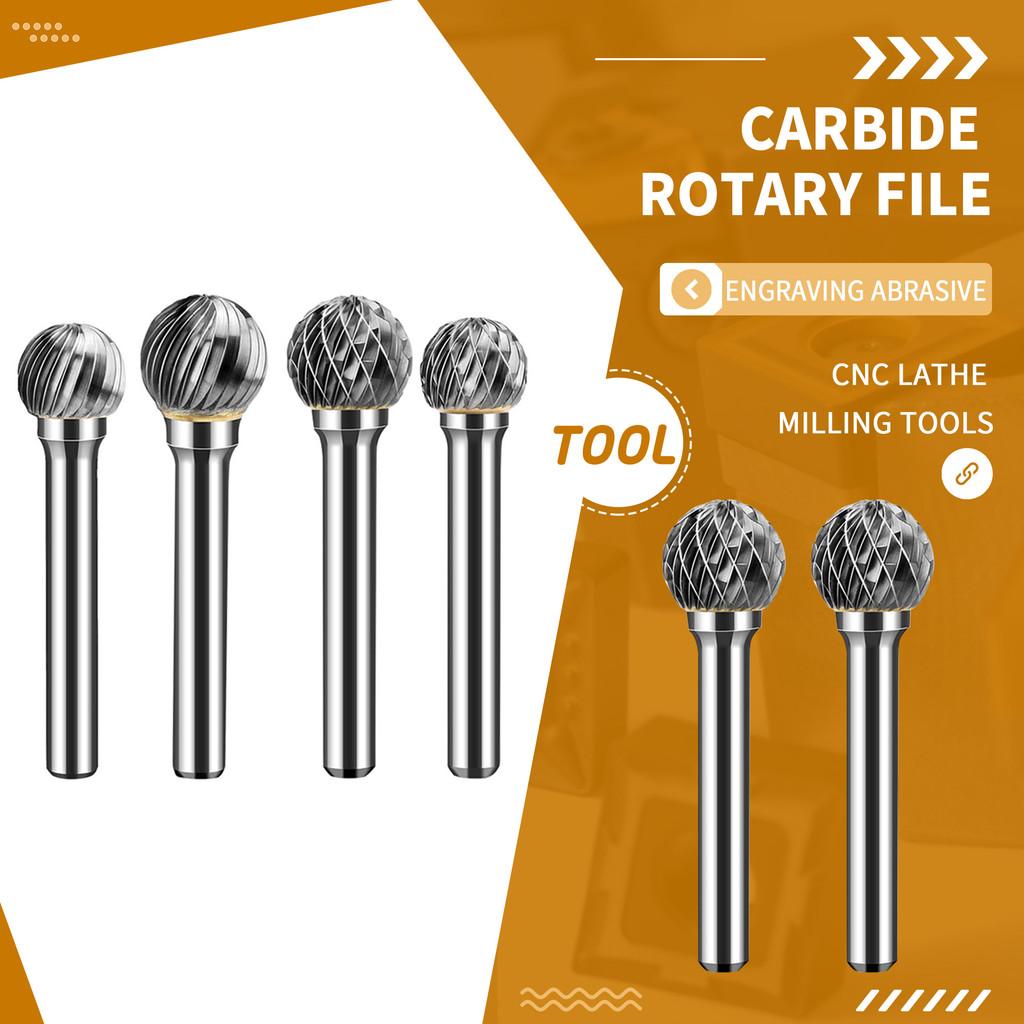 D/DX Type Tungsten Carbide Rotating File Point Burr Die Grinder ...