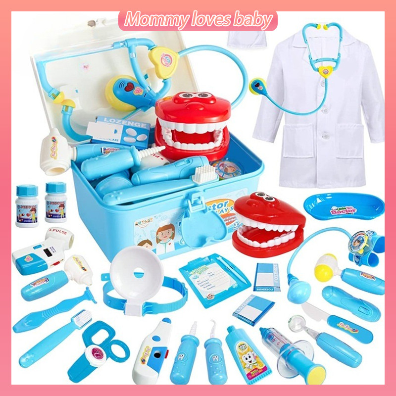 Kids Children Doctor Pretend Play Set Doctor Nurse Role Play Toys ...