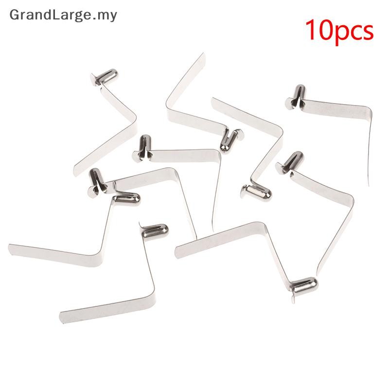 GrandLarge.my 10pcs Spring Clips Locking Tube Pin Push Clip For Tent ...