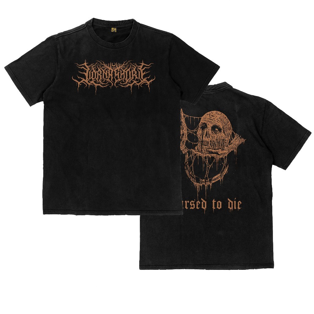 Lorna Shore Band Cursed To Die Deathcore Metal T-Shirt Thick T Shirt ...