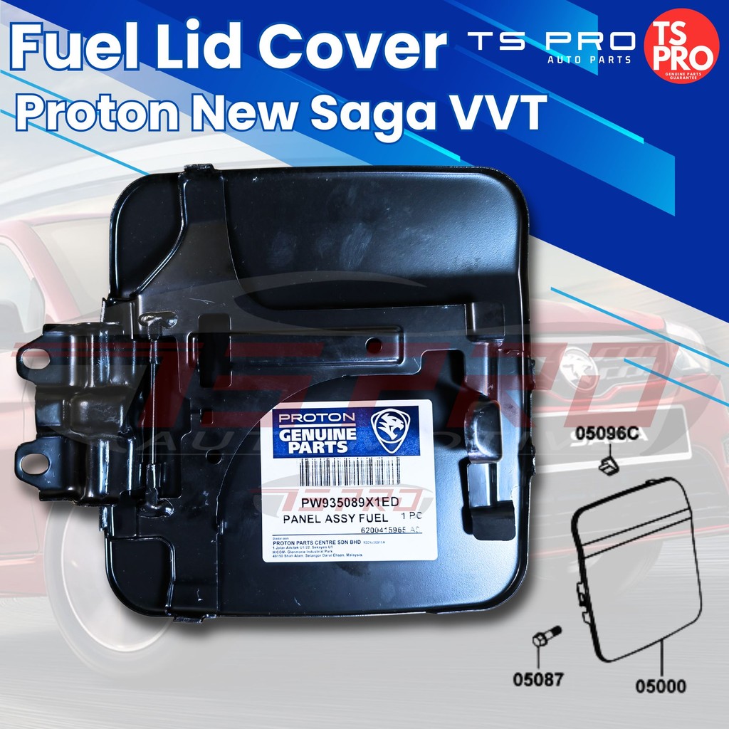 Proton New Saga VVT Genuine Fuel Lid Cover Pintu Minyak Petrol ...
