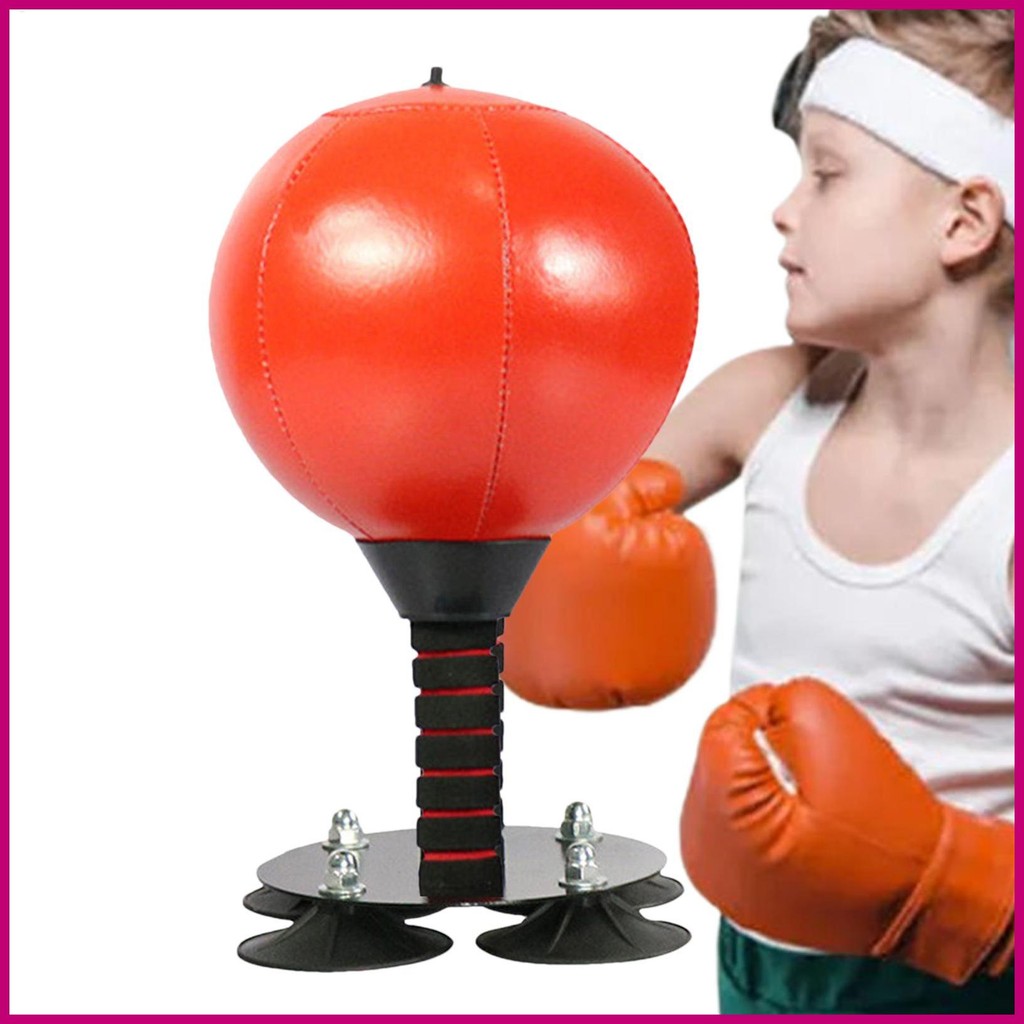 Suctions Punching Bag Kid Tabletop Boxing Trainer Bag Speed Ball ...
