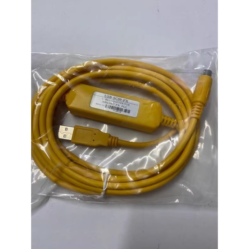 Mitsubishi FX1N/2N/1S/3U/3GA/3SA Series plc Programming Cable Data Download Cable usb-SC09-FX ...