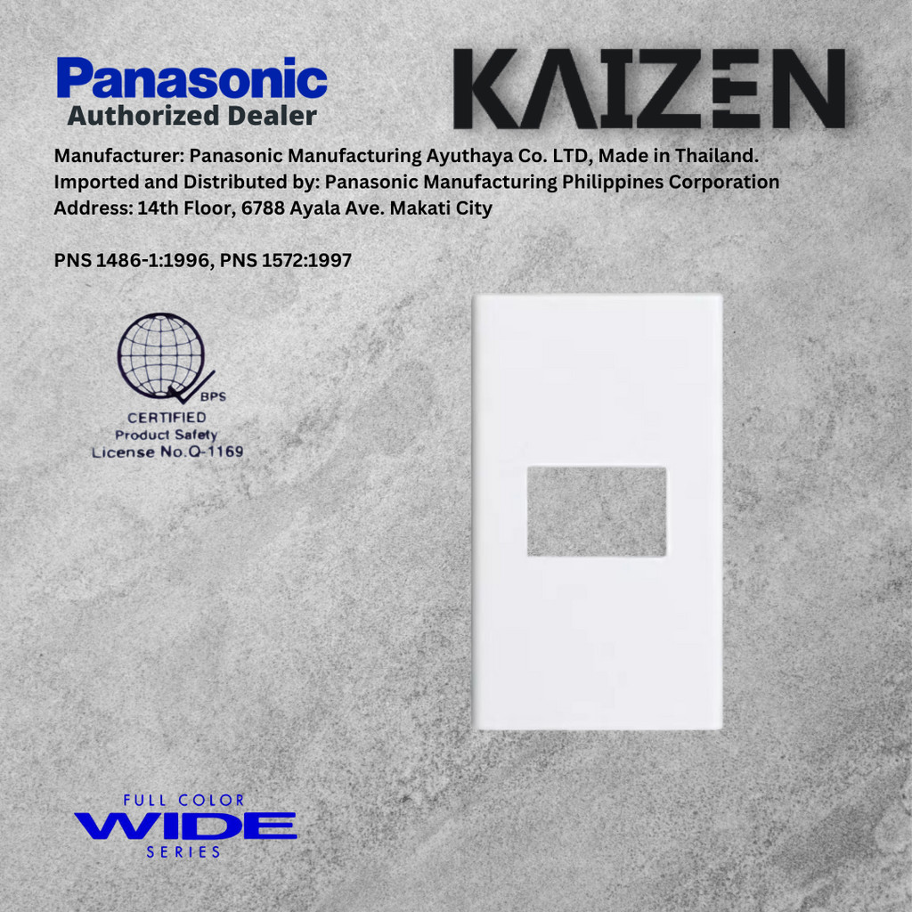 Panasonic Wide Series Plate ( 1gang, 2gang, 3gang, Center, Blank ...