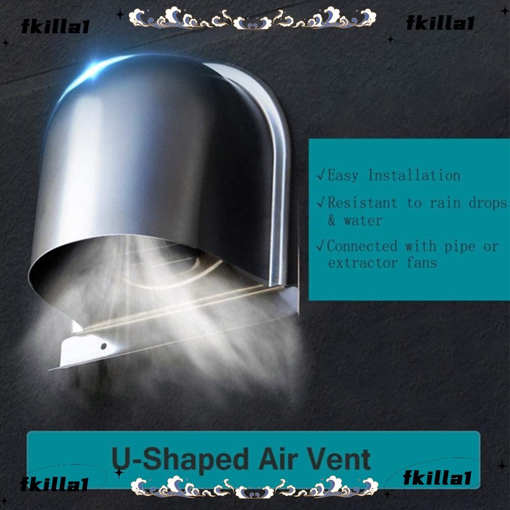 FKILA Exterior Wall Air Vent, Anti-bird And Rat Prevent Pest Vents ...