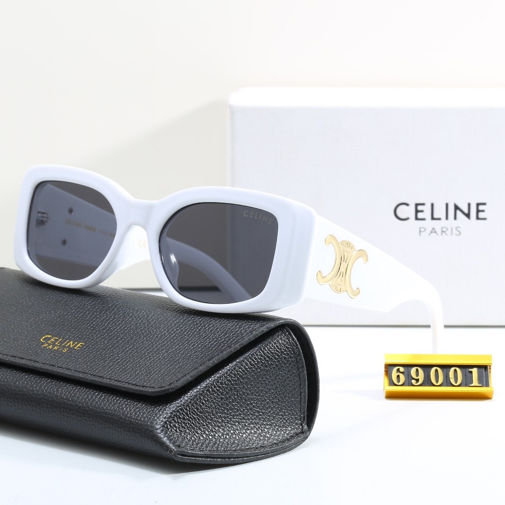 Celine Retro Hong Kong Style Trendy Sunglasses Fashion High-Value ...